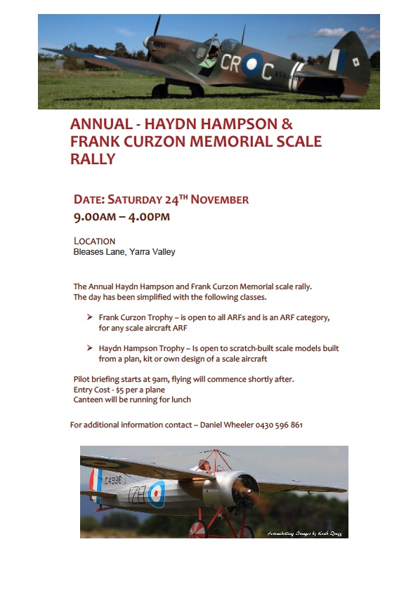 Hayden Hampson | Yarra Valley Aeromodellers